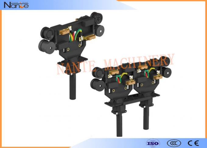 Current Collector Rigid Overhead Catenary System Elongated Tracks For ...