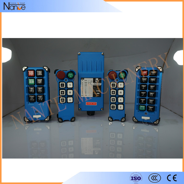 Single Speed Series Industrial Wireless Hoist Remote Control 4 / 6 / 8 ...