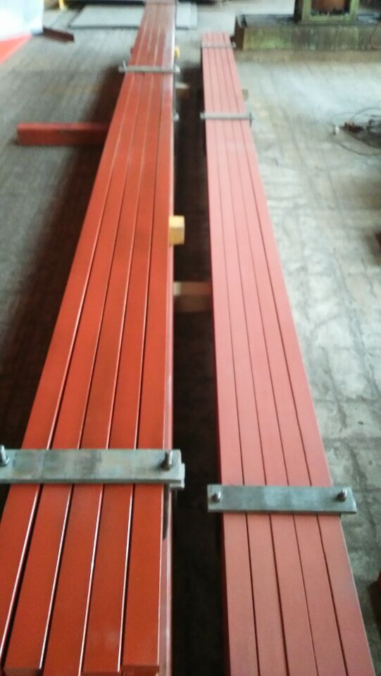 50*30 Smooth Surface Leaf Steel Crane Rail / Crane Square Billet Flat ...