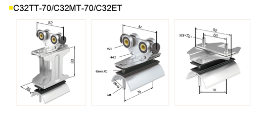 Galvanized Steel C32 Hanger For C-track & Angle Steel Support Bracket ...