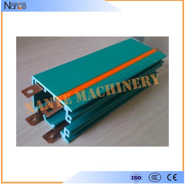 4 Poles Conductor Rail System Enclosed Insulated Conductor Bar PVC Housing