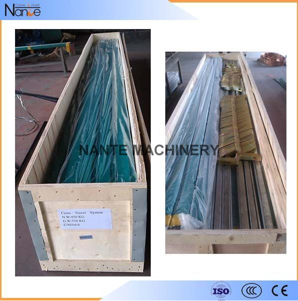 4 Poles Conductor Rail System Enclosed Insulated Conductor Bar PVC Housing