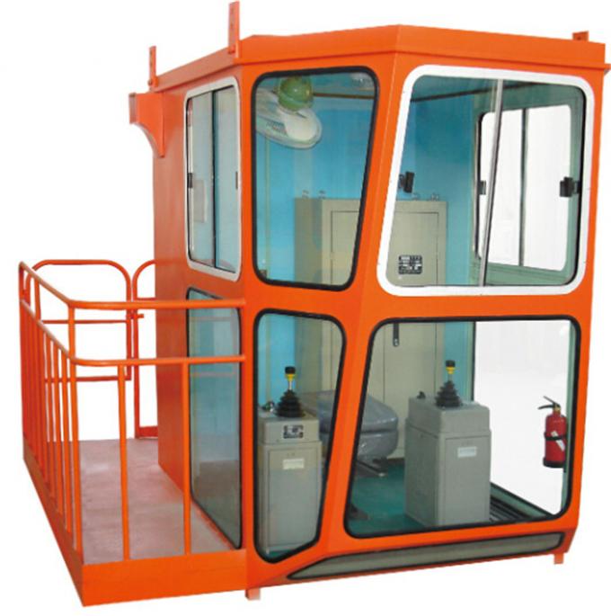 Durable Control Console Crane Operator Cabin With Auto Zero Resting