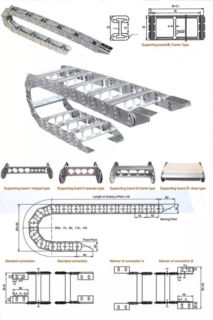 Cable Drag Chain Hose Carrier Cable Energy Chain Moving Cable Protection