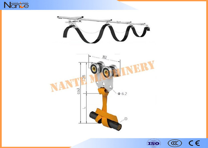 Stainless Steel C Track Festoon System Delivery System For Explosion ...