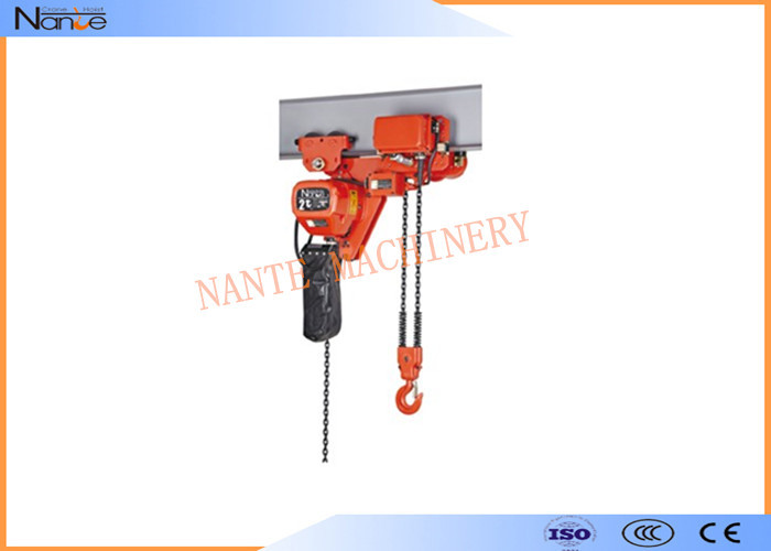 250kg Electric Chain Hoist Chain Fall Hoist Anti - Phase Protection Device