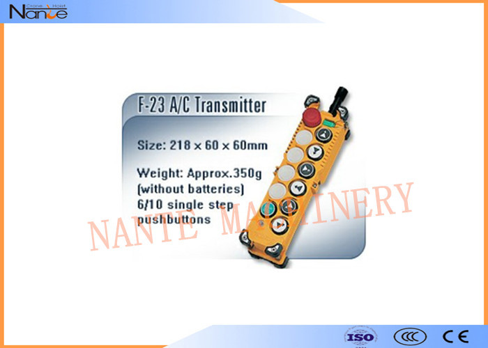 Crane Radio Remote Control Overhead Crane Controls For Beam Launcher
