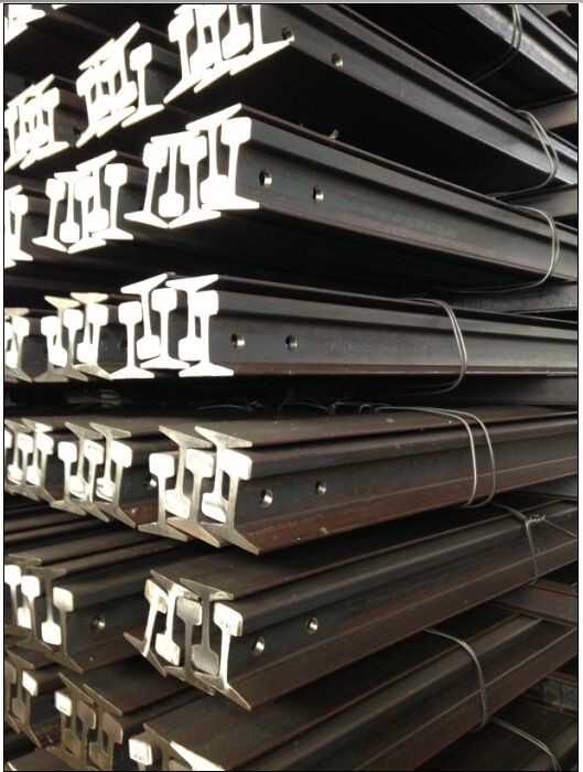 Coal Mine Light Steel Crane Rail Sections / Standard Mining Overhead ...