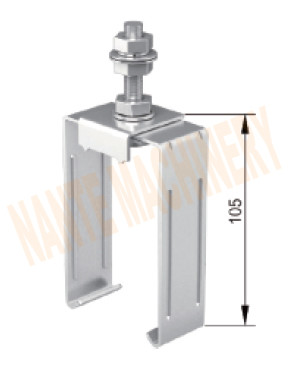 Steel Firm Fixed / Sliding Hanger Conductor Rail System For HFP56 ...
