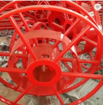 Red Motorized Crane Cable Reel Electric Cable Reeling System Mcr Series