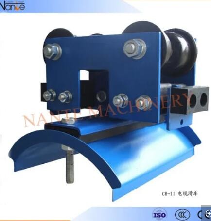 Pendant Control System I Beam Trolley Crane Cable Carrier Trolley Of Steel