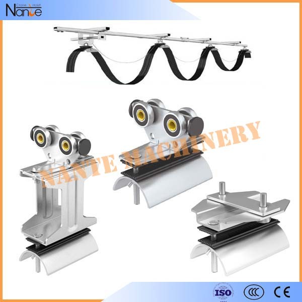Industrial C Track Festoon System Festoon Cable Trolley For Conveyor System
